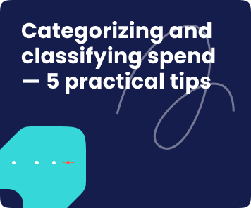 Categorizing and classifying spend — 5 practical tips
